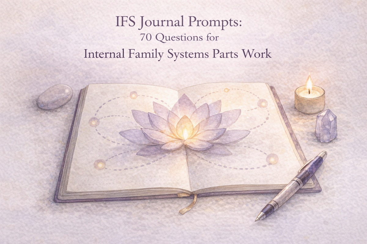 IFS Journal Prompts: 70 Questions for Parts Work (2026 Guide)