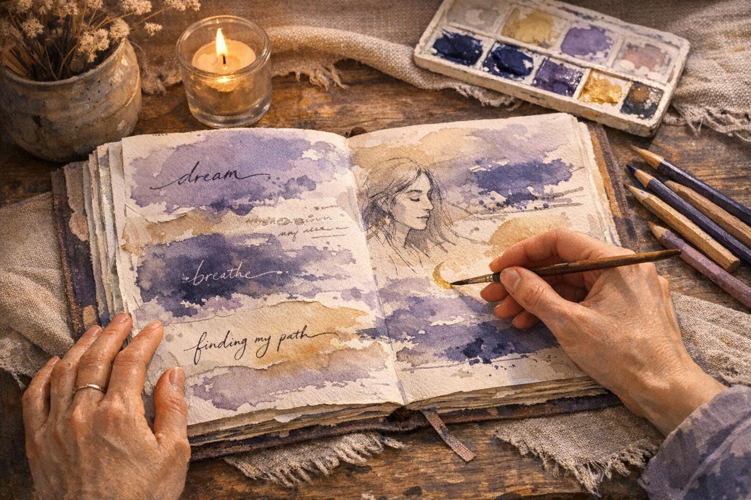 How Artists Use Visual Journaling for Self-Expression